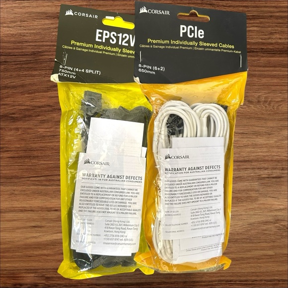 Corsair | Computers, Laptops & Parts | Corsair Premium Sleeved Cable ...